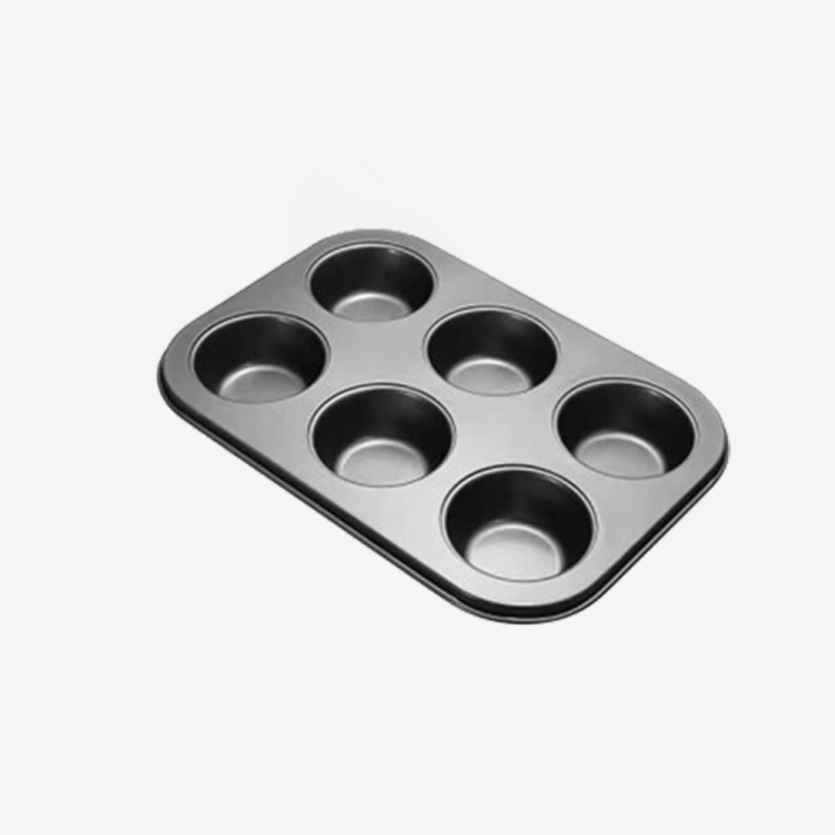 Cupcake Tray 6 Holes - Rosemery Kitchen